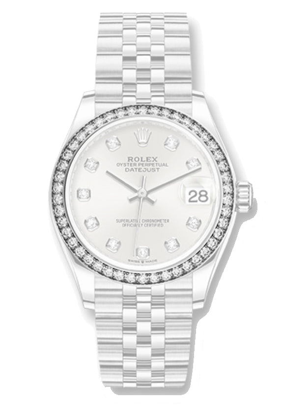 31mm Pave Four Prong 1.0ct Custom Diamond Bezel Alloy with Step ...