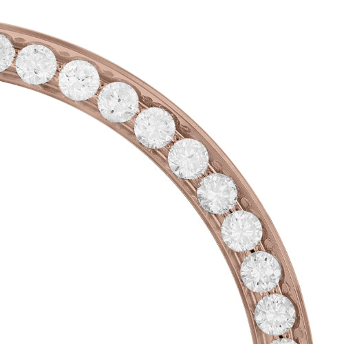 41mm Custom 2.50ct Diamond Bezel 14K Rose Gold – Bezels for Watches